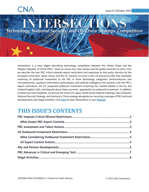 Issue 6, October 2023 | CNA